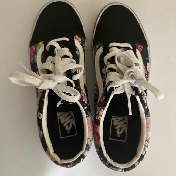 Vans | Shoes | Unisex Old Skool Floral Vans | Poshmark
